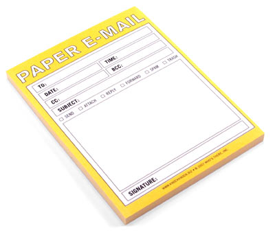 L'e-mail version papier - Scraly's Blog